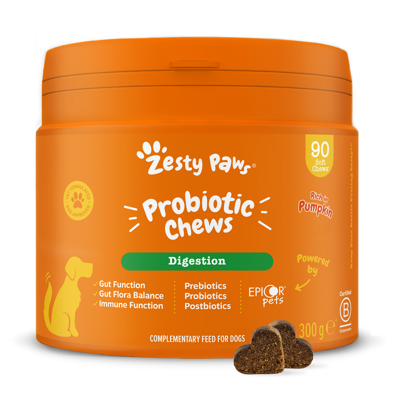 Probiotics Chews for Dogs – Zesty Paws UK